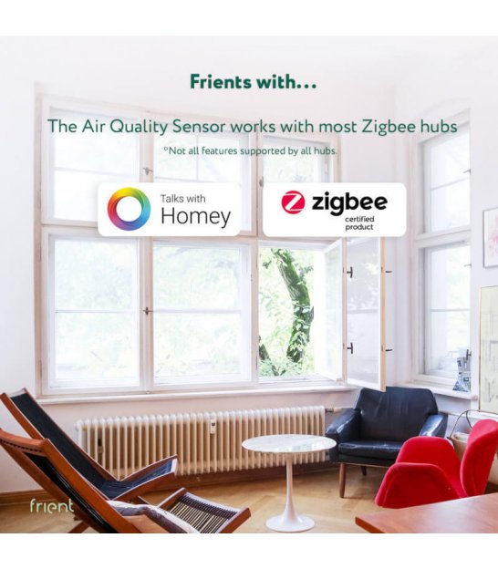 Zigbee air quality sensor - frient Air Quality Sensor - SmartHome Comfort