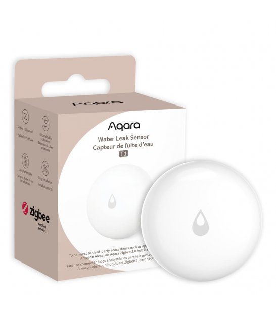 AQARA Water Leak Sensor T1 (WL-S02D) - Zigbee 3.0 flood sensor t ...